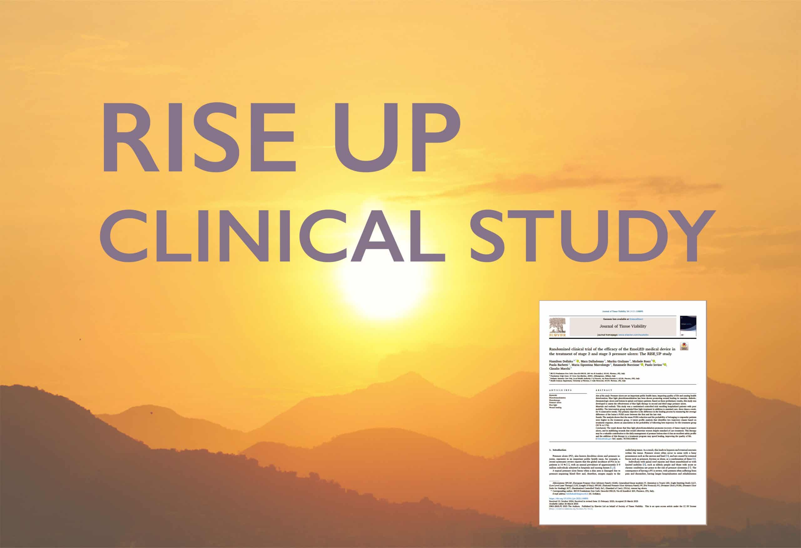 Blue Light in the treatment of pressure ulcers - Emoled